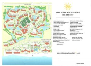 Resort Map of Edgewater Beach, Florida | Global Resort Maps