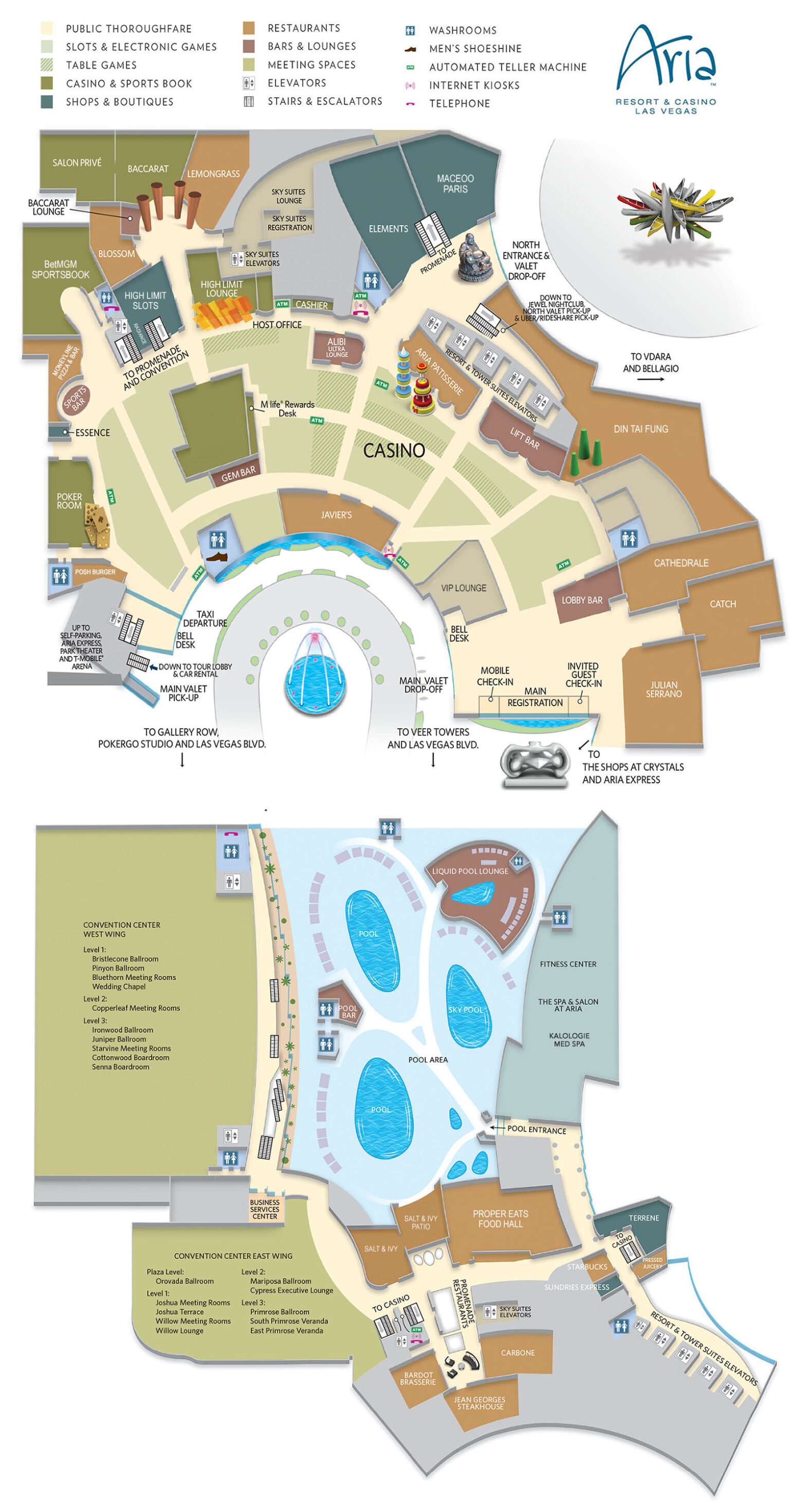 Ikos Aria Resort Map, Greece
